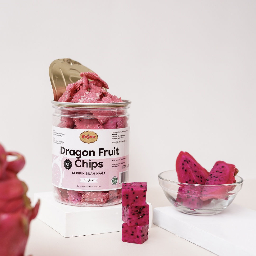 Evyna Dragon Fruit Chips Original – Evyna Food